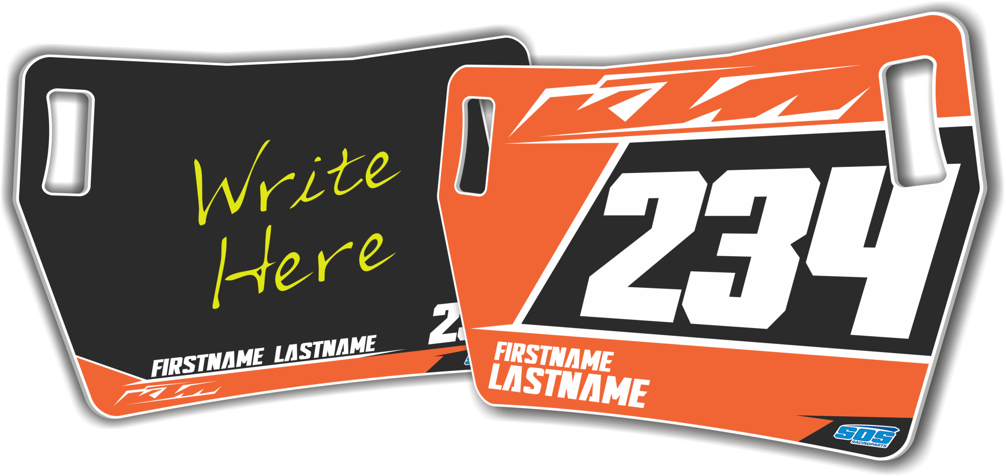 Race 2 KTM Pitboard