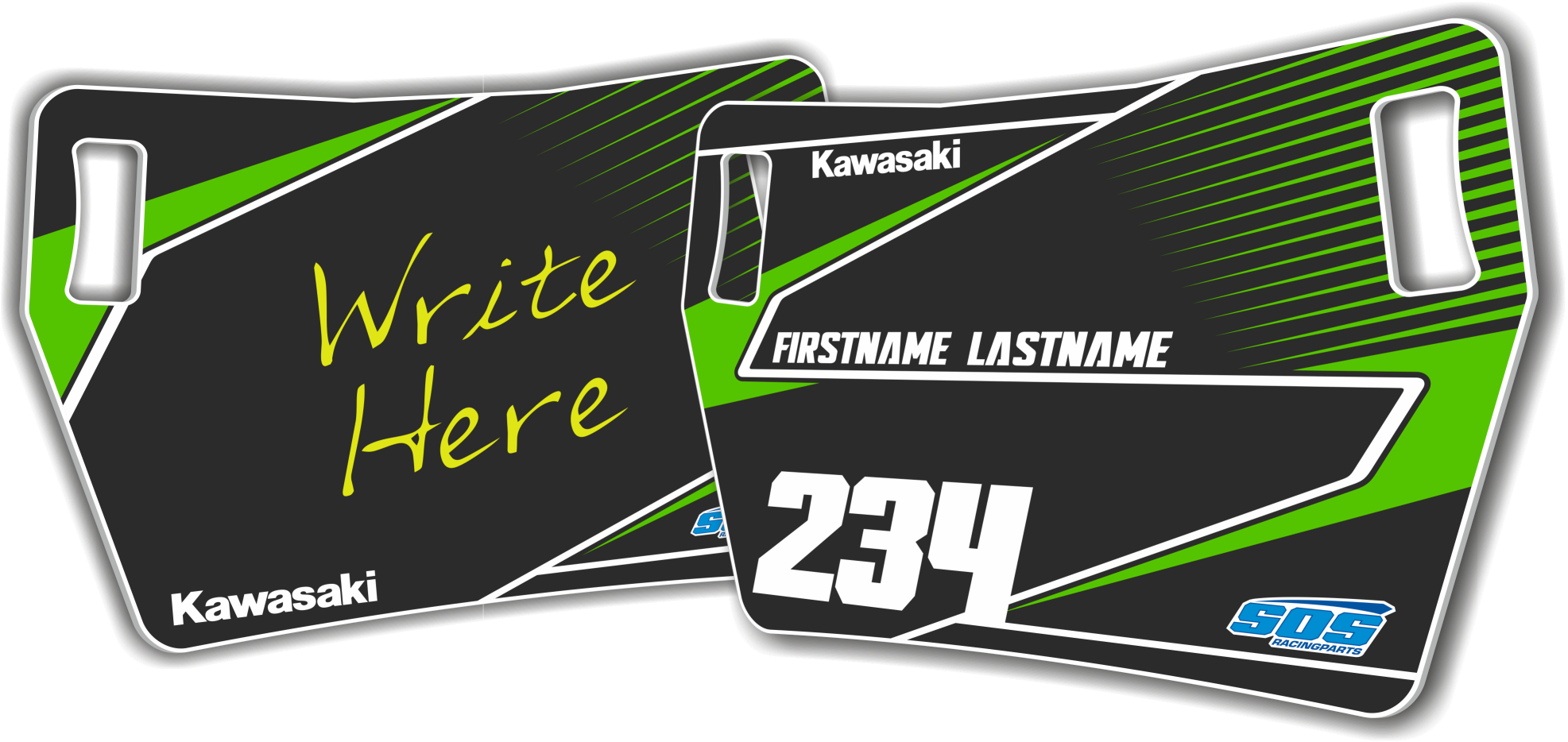 Race 6 Kawasaki Pitboard