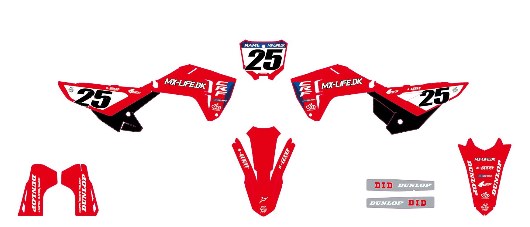Honda Sticker Kit